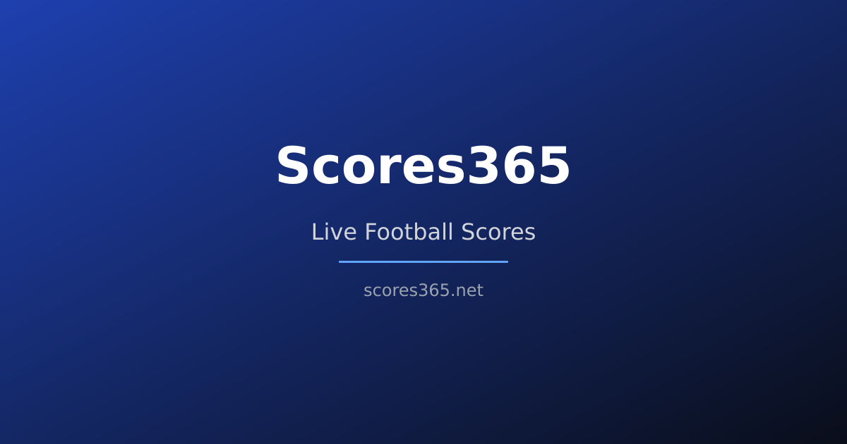 Scores365 - Live Football Scores & Standings